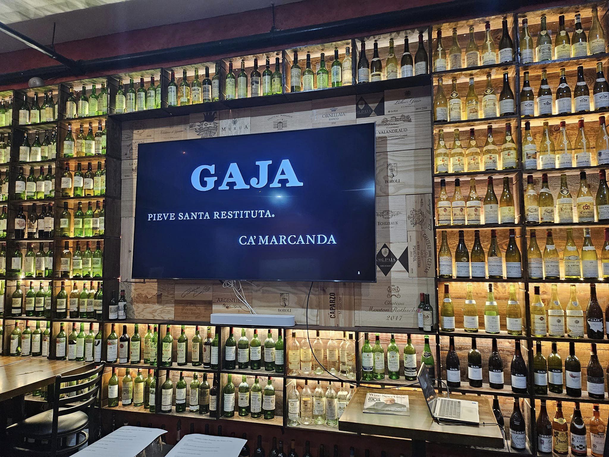 GAJA Wine Tasting - Darmagi, Sori Tilden, San Lorenzo, Sperss - Wine ...